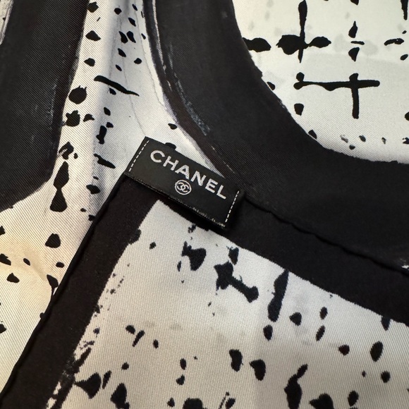 CHANEL | Accessories | Chanel Silk Scarf | Poshmark